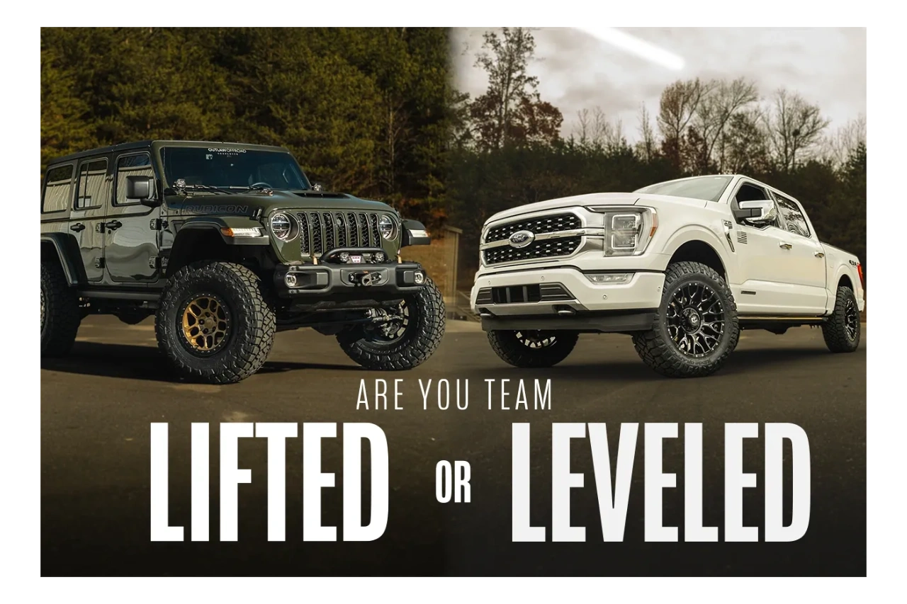 Lift and Leveling Kits | Outlaw Offroad Greensboro