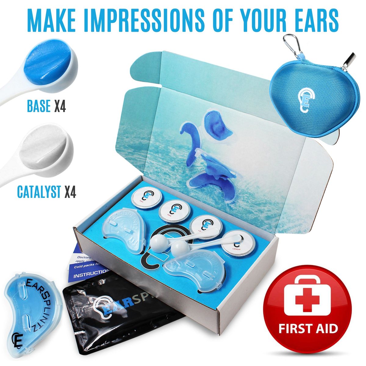 Ear Stabilization Kit- both ears (right and left)