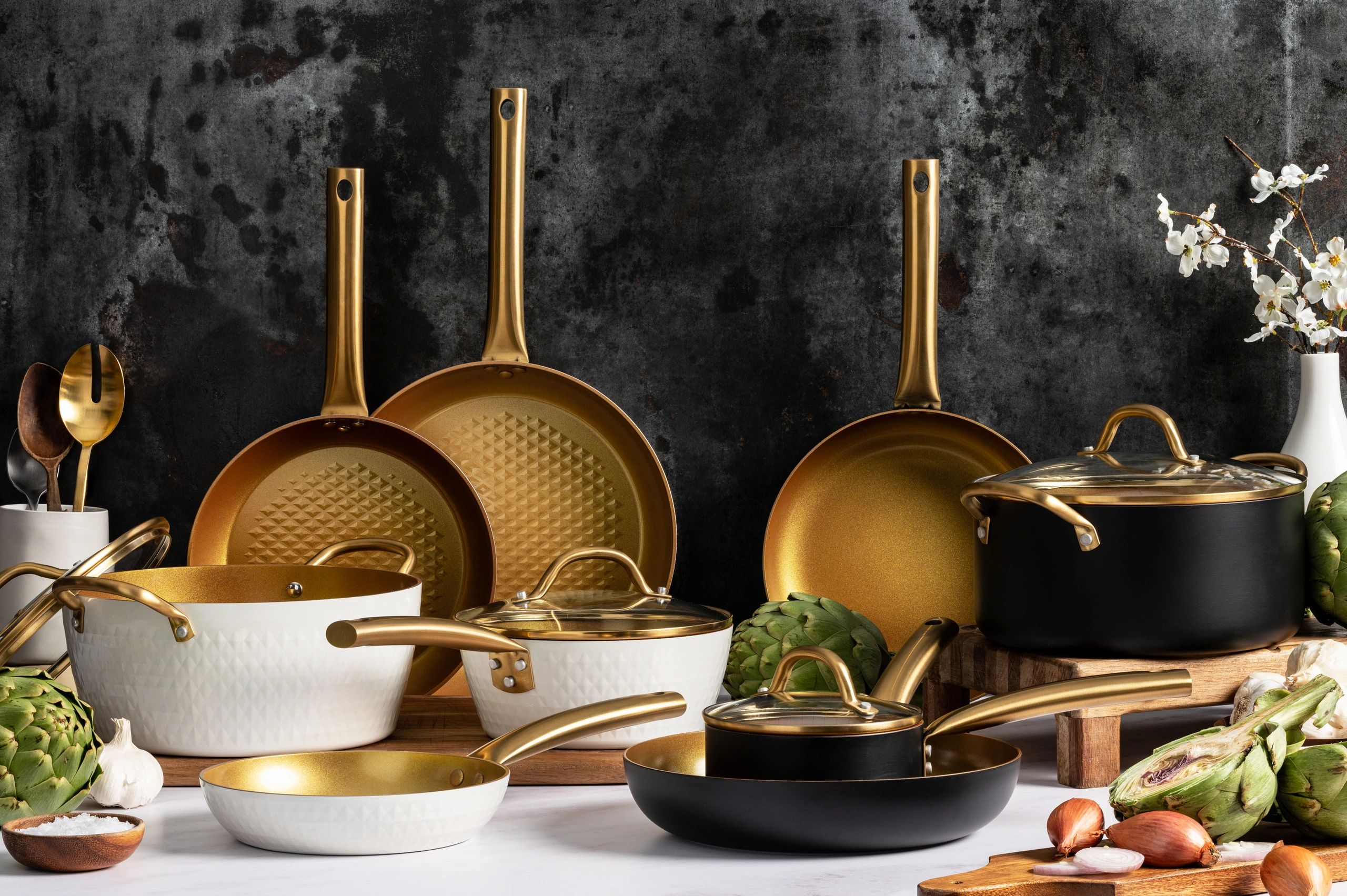 18K Gold Cookware