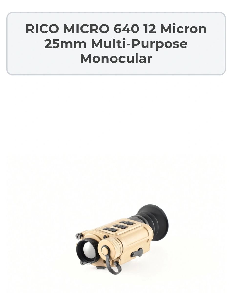 INFIRAY RICO MICRO RH25V2/PFALCON 640+V2
