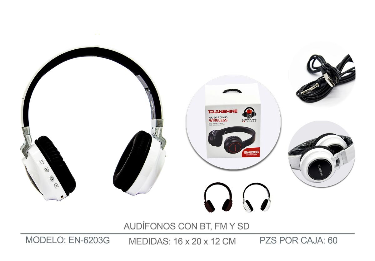 AUD?FONOS ENTRADA JACK/EN-6203G