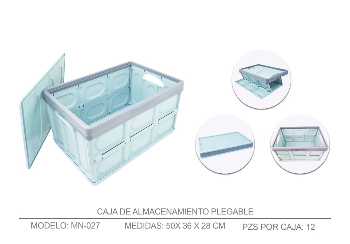 CAJA PLEGABLE DE ALMACENAMIENTO / MN-027
