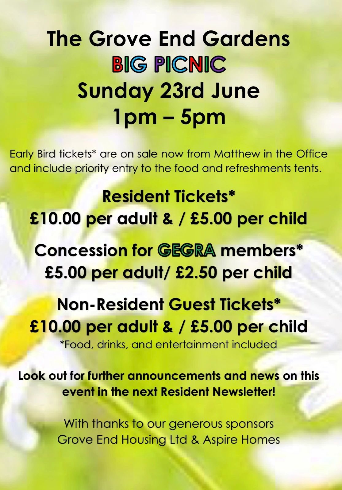 GEGRA - Grove End Gardens, Residents Association