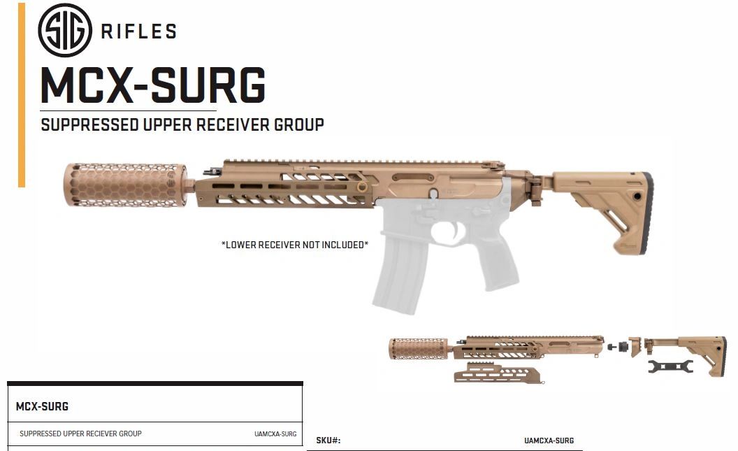 SIG SAUER MCX-SURG KIT