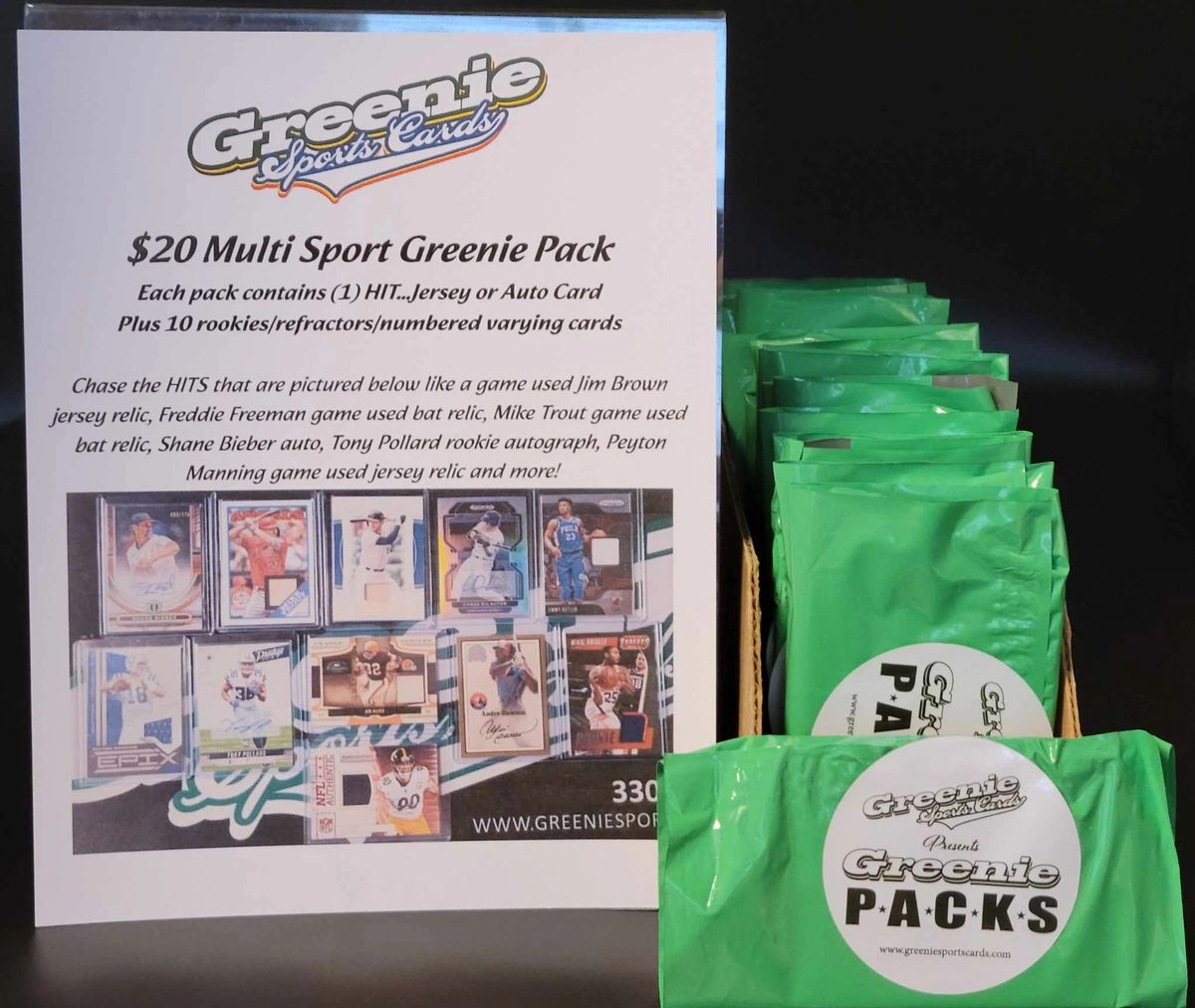Multi Sport Greenie Pack