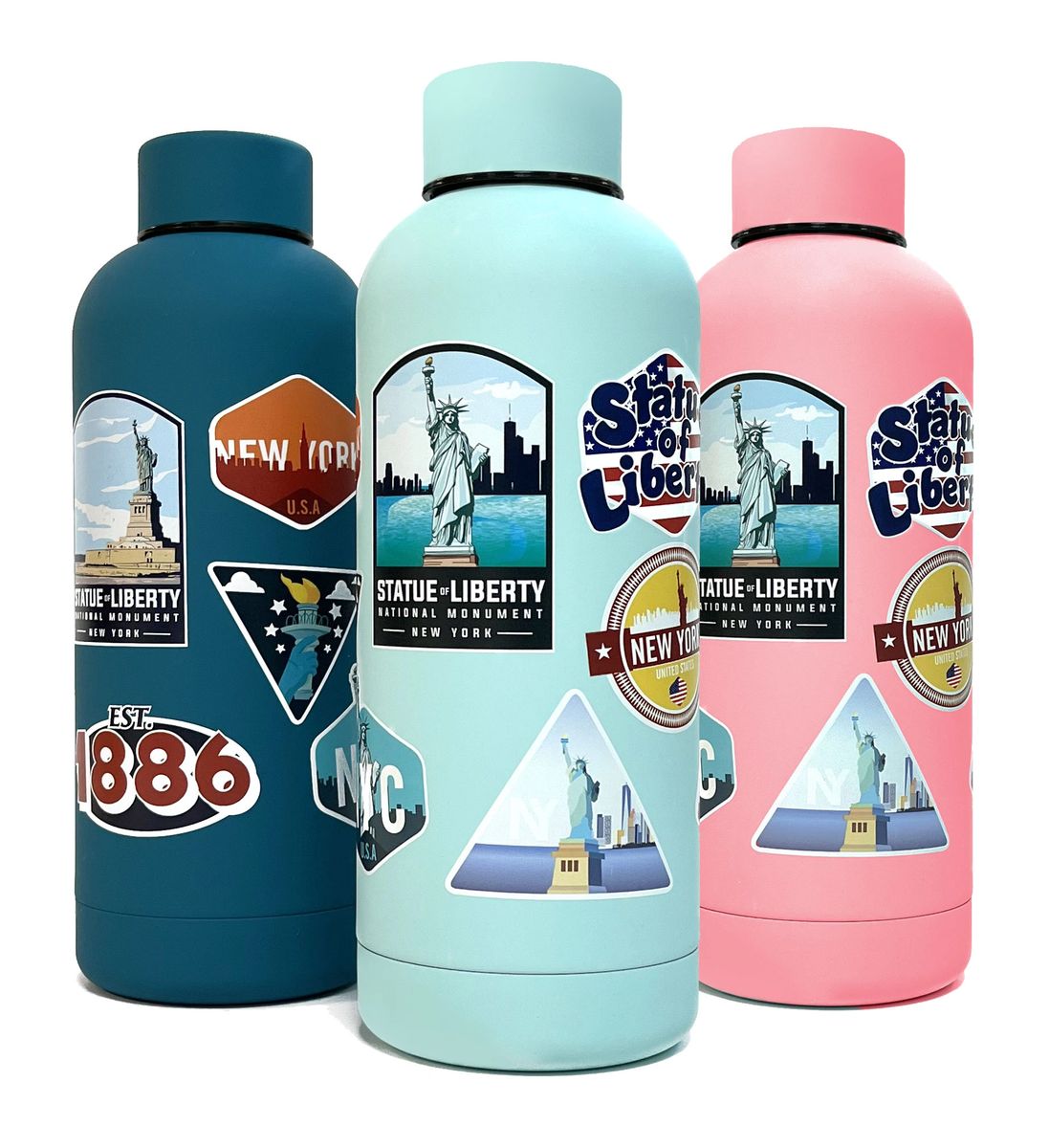 Statue of Liberty Soft Touch Bottle