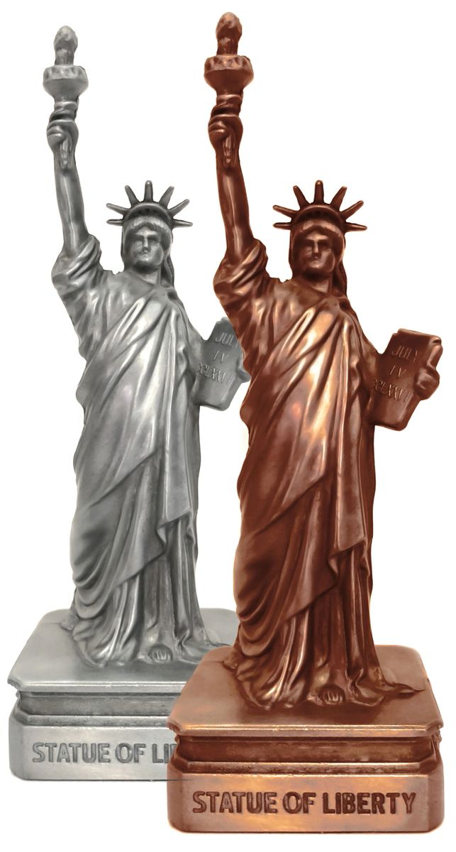 5" Metal Statue Replica