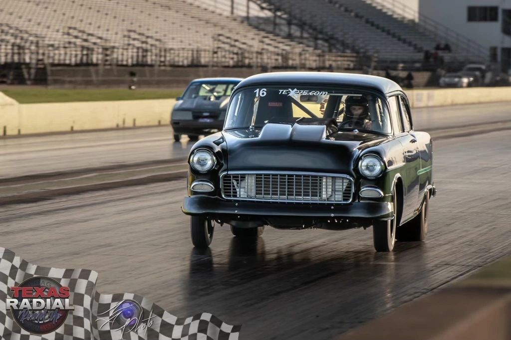 Mike Merrill's '55 Chevy combines style and power to turn heads.
