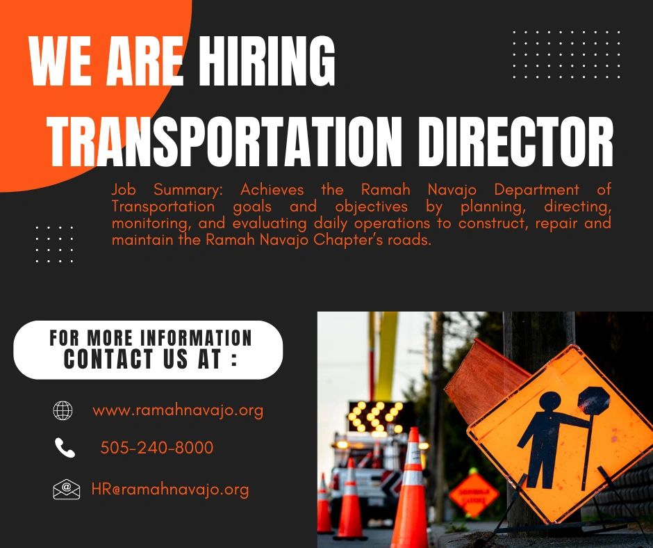 We are hiring, Transportation Director | March 2024