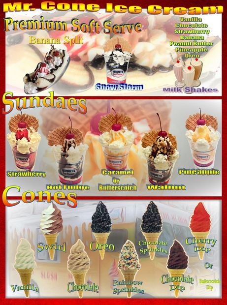 Mr. Cone Ice Cream - Ice Cream Truck, Soft Serve Catering