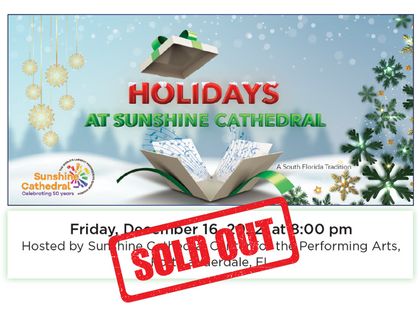 Sunshine Cathedral is Sold Out. Hard Rock Live Tickets Available