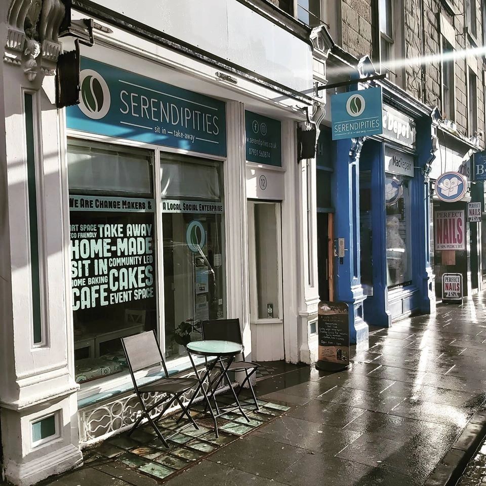 Cafe, Vegan - Serendipities - Dundee, Scotland