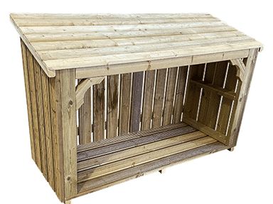 Hanover PREMIUM Log Store - AVAILABLE WITH DOORS 1900mm Wide