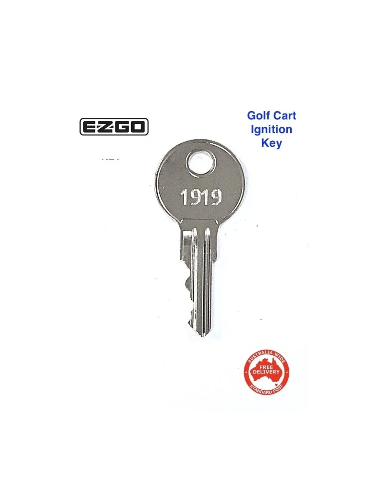 EZ Go 1919 Golf Cart Key