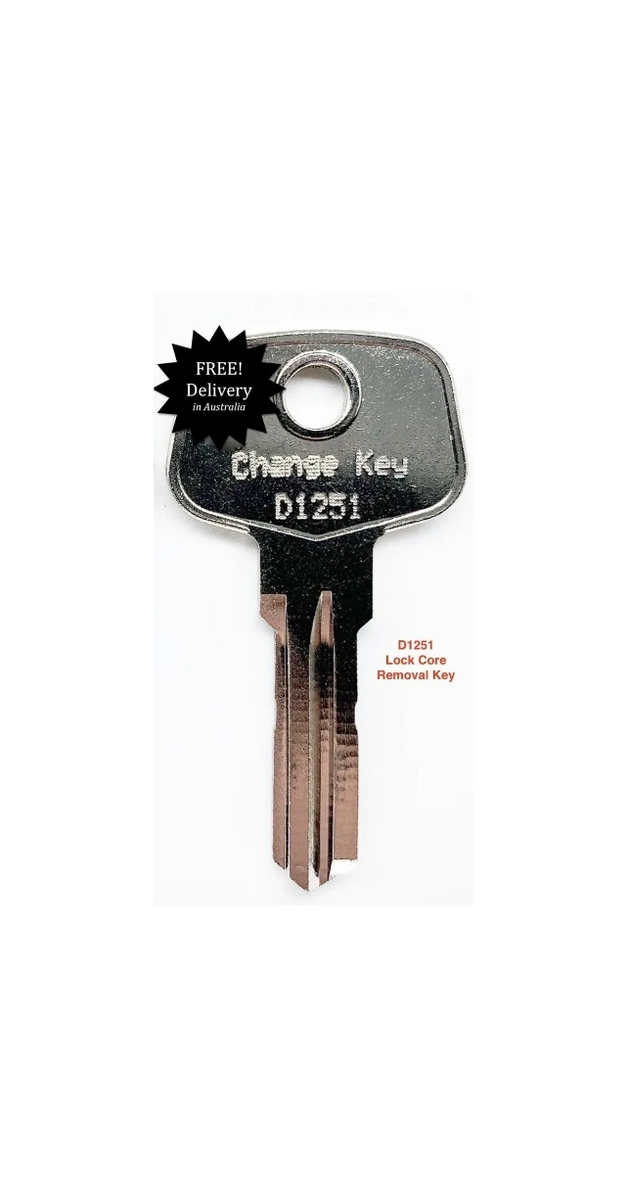 Thule Universal Change Key- Lock Core Removal Key-D1251