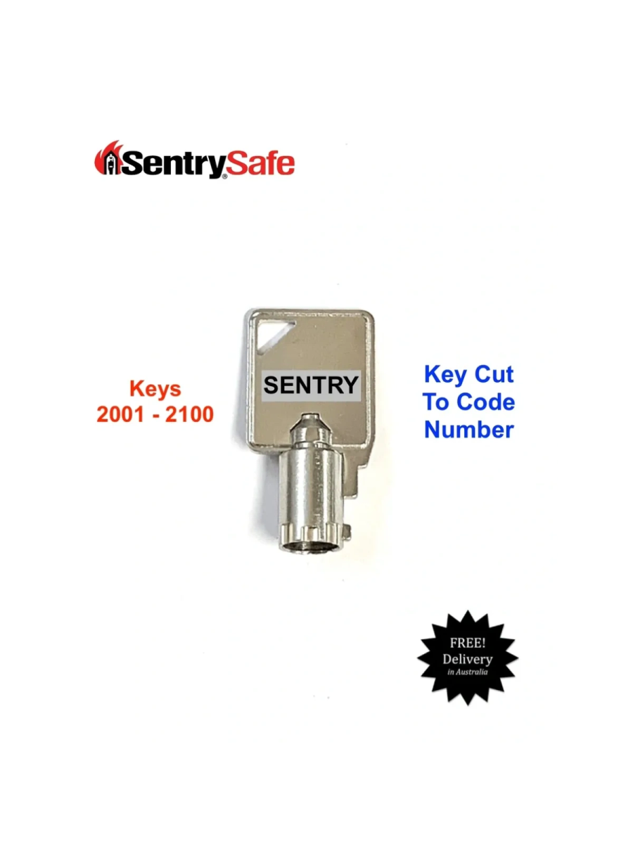 Sentry Tubular Safe Keys