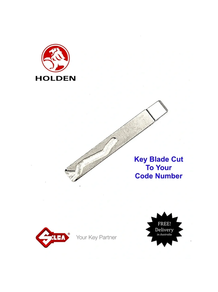Holden VF Commodore Key Blade Cut