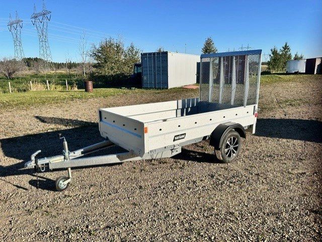 Variant Combi 754 Utility Trailer w. HD Rear Ramp, Torsion Axle, and Aluminum Rims