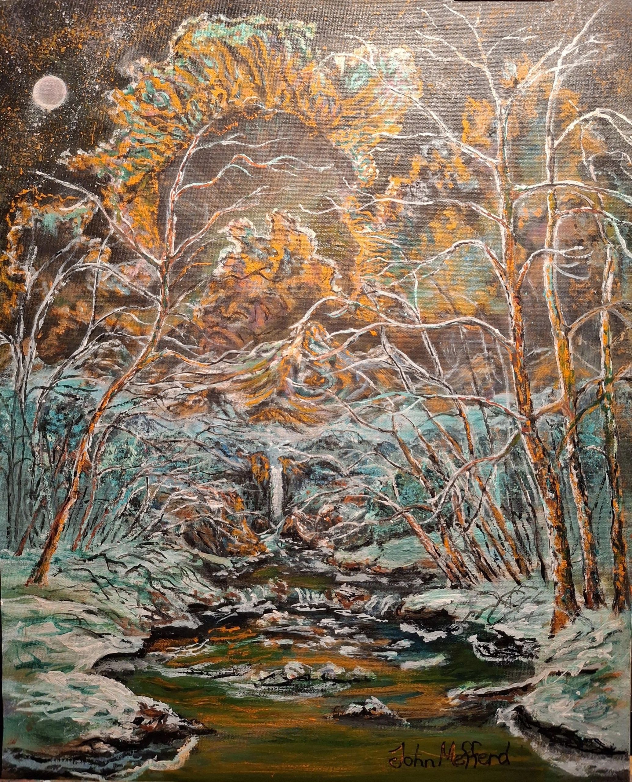 Imaginary Western Landscapes - Artist, Landscape Paintings Created From ...