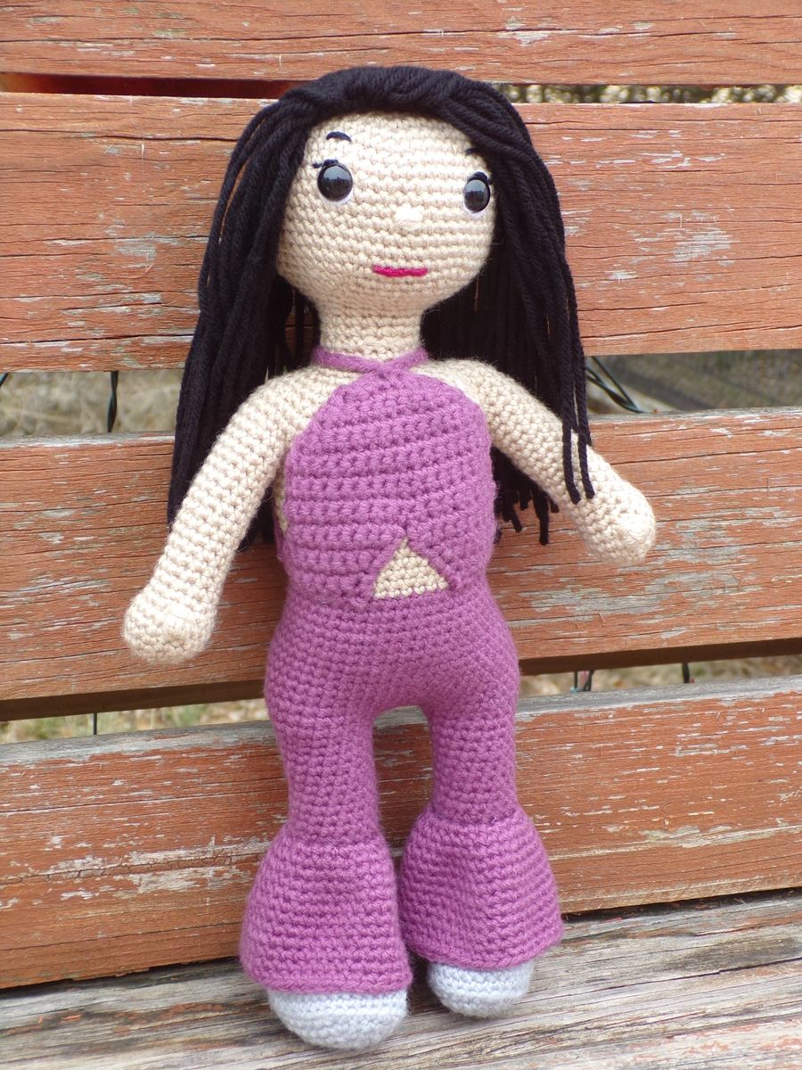 Selena the Tejano Singer doll - pdf crochet pattern
