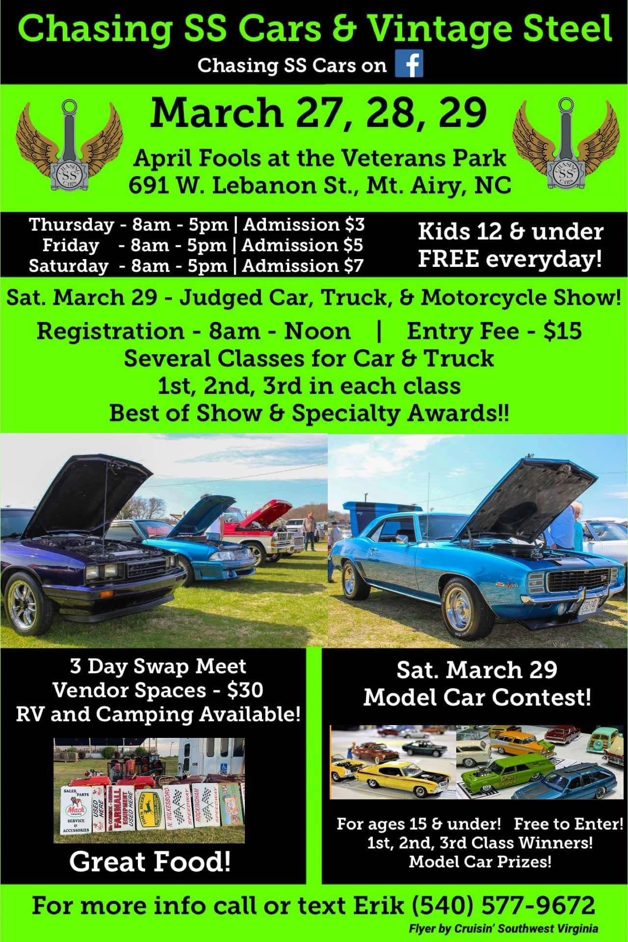 Chasing SS Cars Automotive Swap Meets