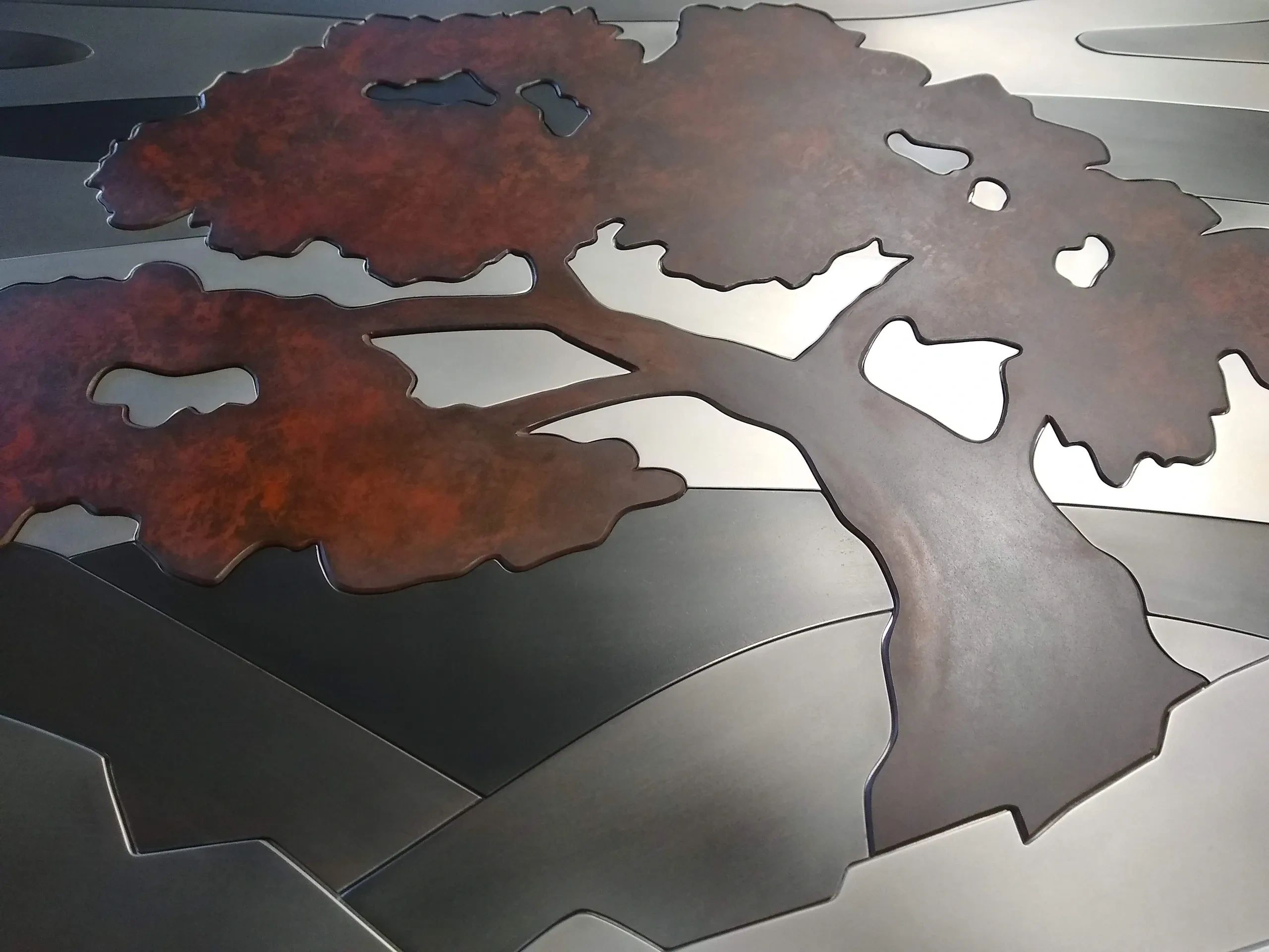 Stunning patina finishes