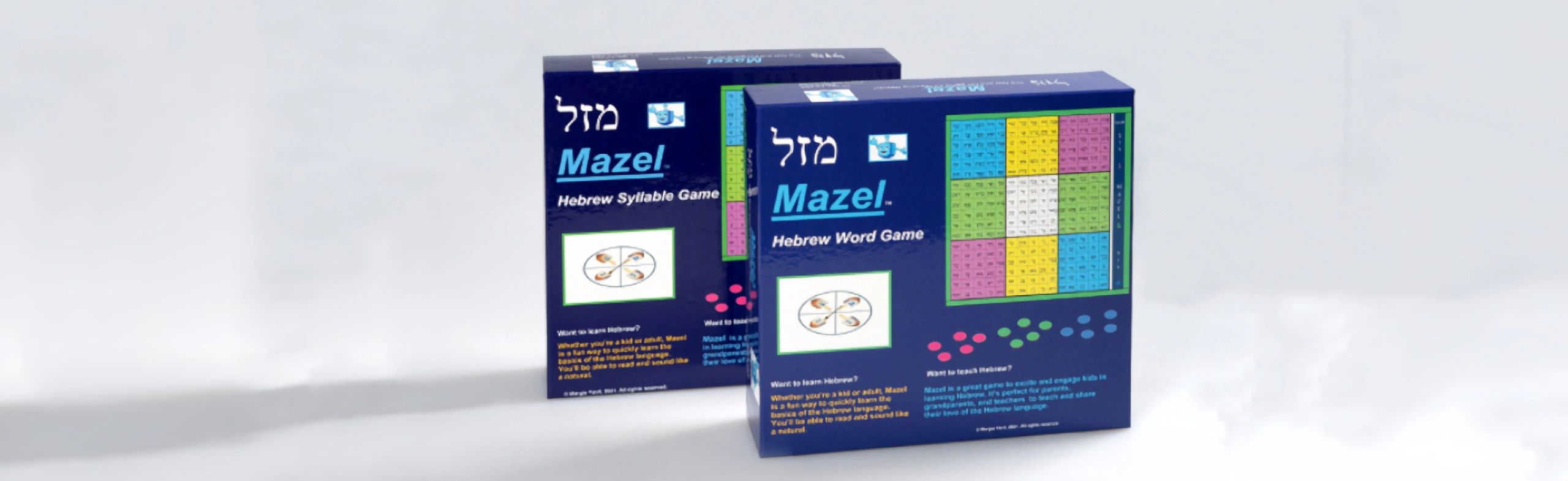 Hebrew Word Board Game - Mazel Games
