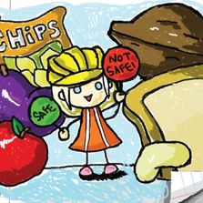 Keeping Grace Safe - Children Book, Food Intolerance