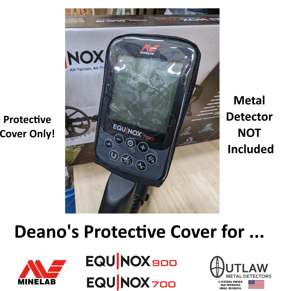 Minelab Equinox 900 & 700 Metal Detector Screen & Touchpad Protector ...