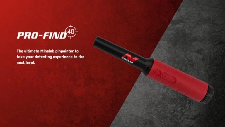 Minelab Pro-Find 40 waterproof pinpointer with discrimination