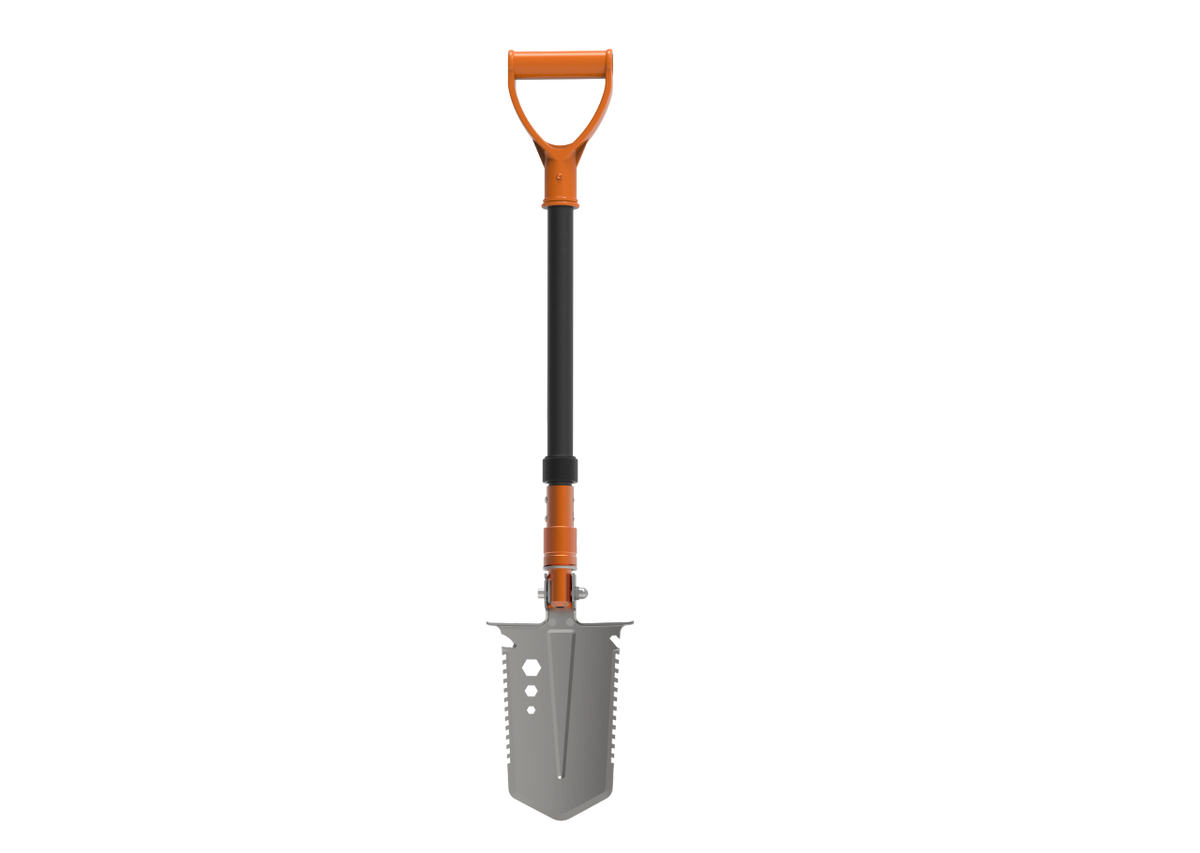 Quest Collapsible/Folding/Adjustable Spade for Metal Detecting
