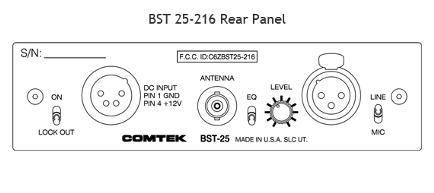 BST 25-216 | COMTEK Communications Technology, Inc.