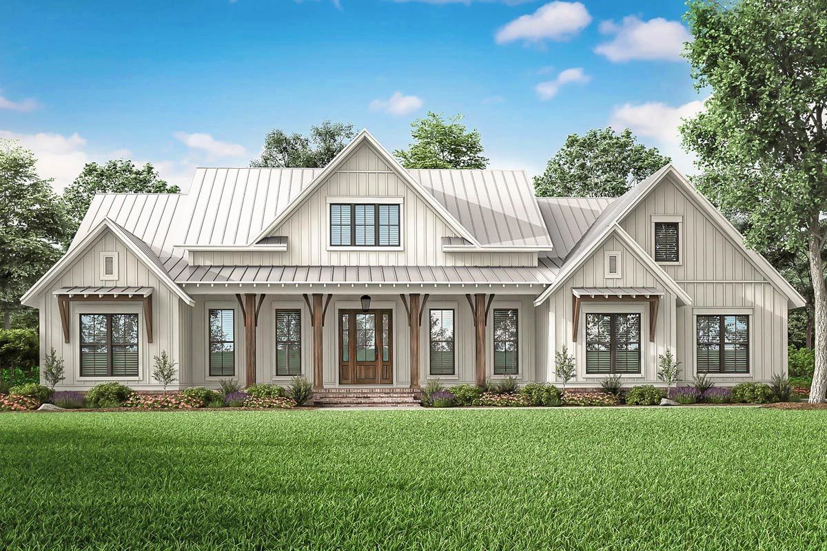 Popular Farmhouse House Plans Trending for 2020 Under 3000 sq ft