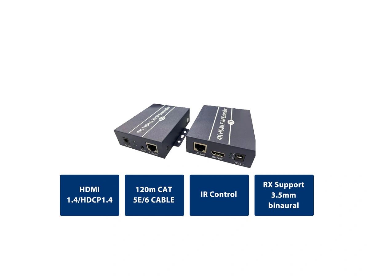 120M 4K HDMI KVM UTP EXTENDER (ACC-EXT-HDMI-E120-4K-USB)