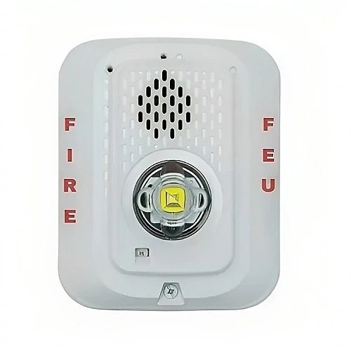 System Sensor SWLED-B L-Series Wall-Mount Strobe with LED, Bilingual ...