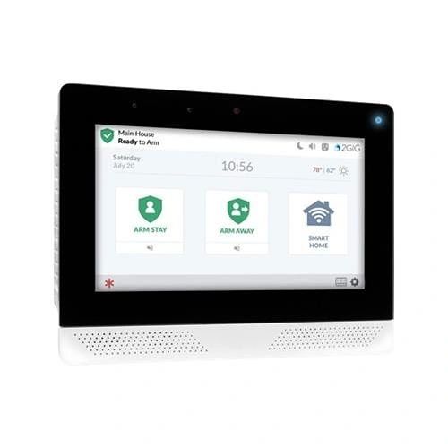 2GIG-EDG-RK Edge Remote Keypad, Wireless Secondary Touchscreen Alarm ...