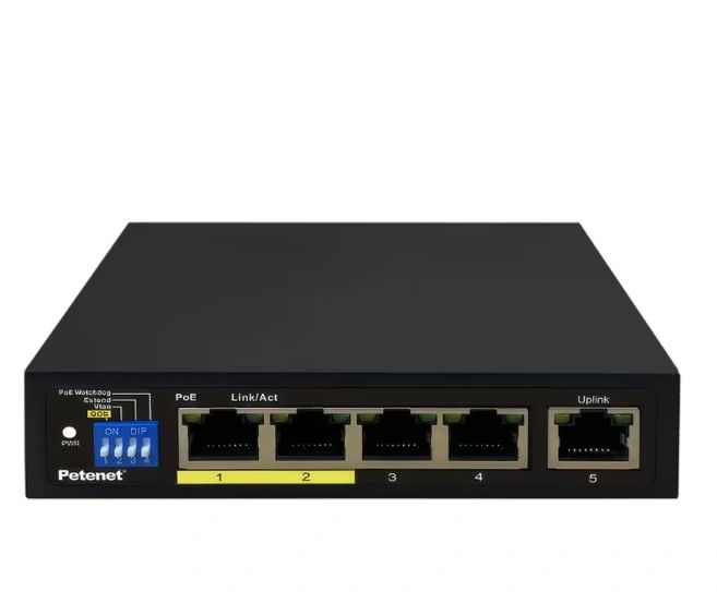 5-port Gigabit POE Switch S7005-4P-65