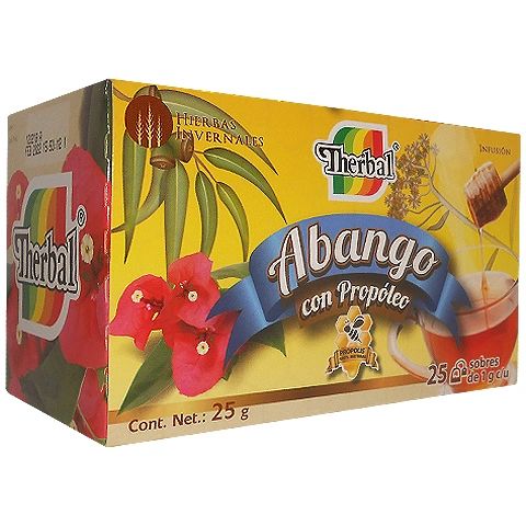 TE ABANGO CON PROPOLEO C/25 SBS (Precio por caja c/24pz)