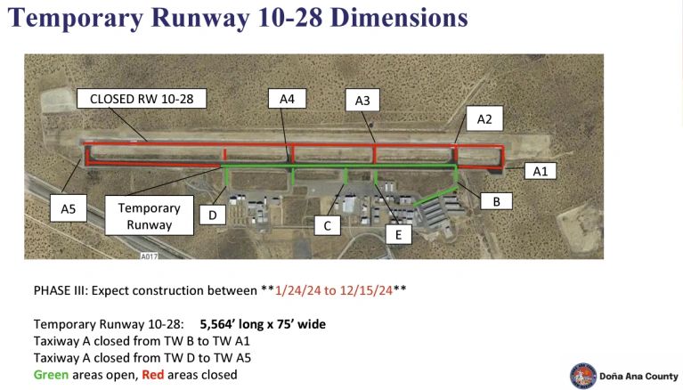 DNA Temporary Runway 10-28