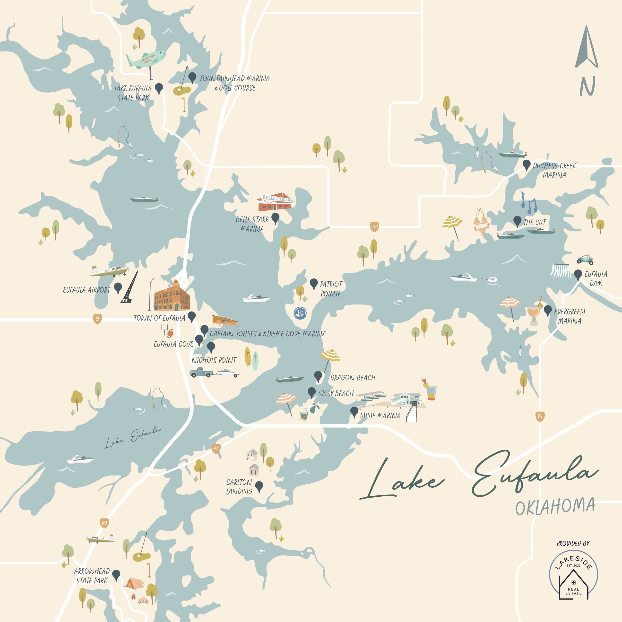 Lake Eufaula, Oklahoma: Waterfront Living and Outdoor Adventure