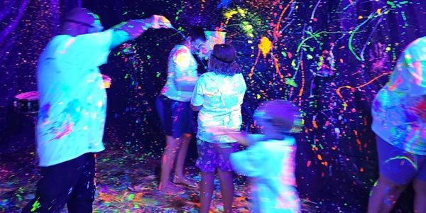 The Splatter Place - Splatter Painting, Black Light