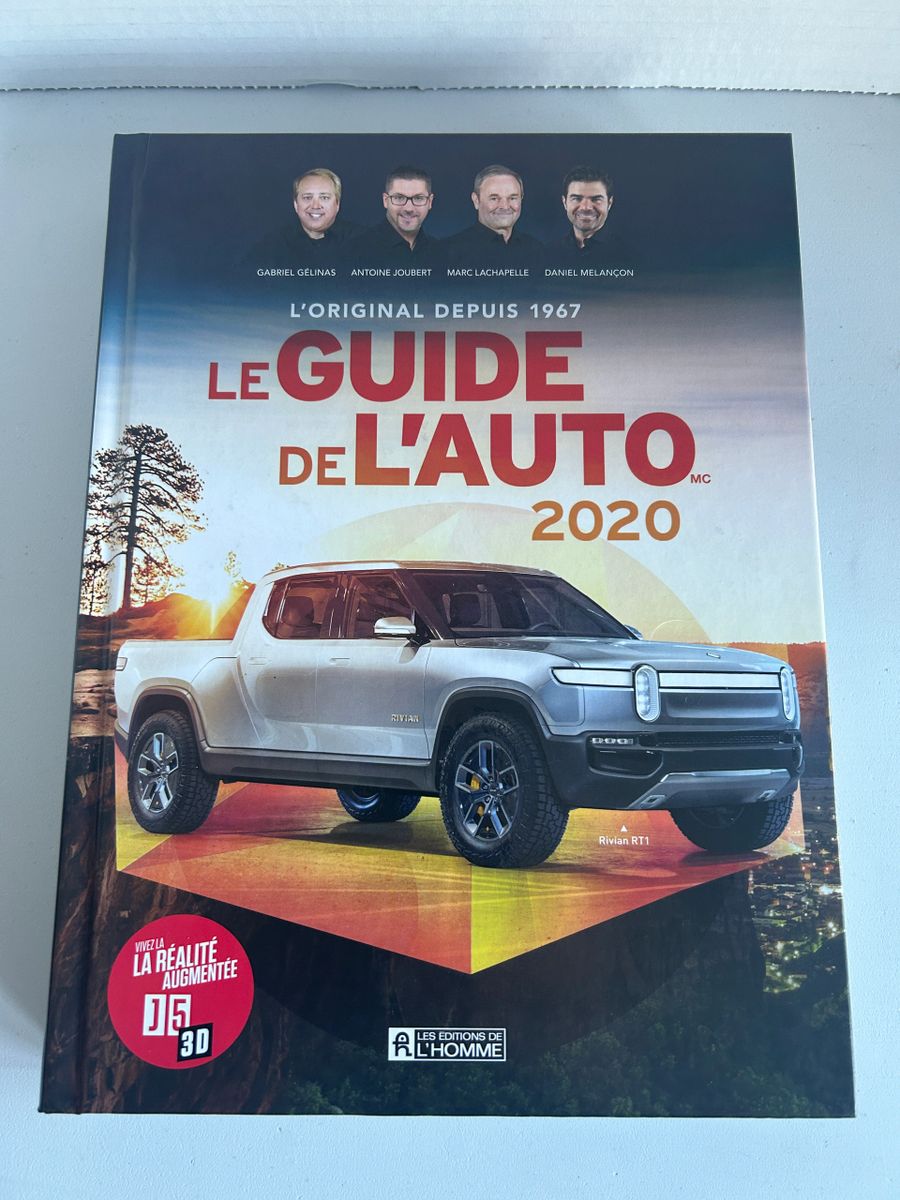 Livre Le Guide de L'Auto 2020