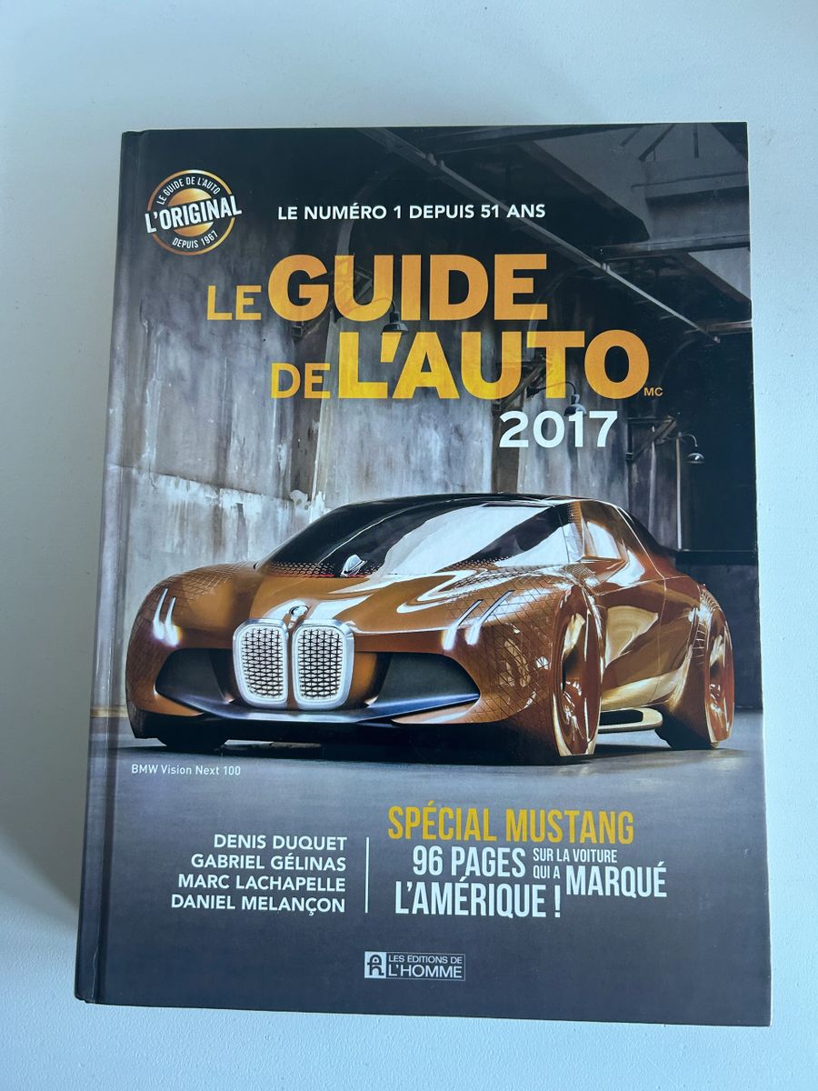 Livre Le Guide de L'Auto 2017