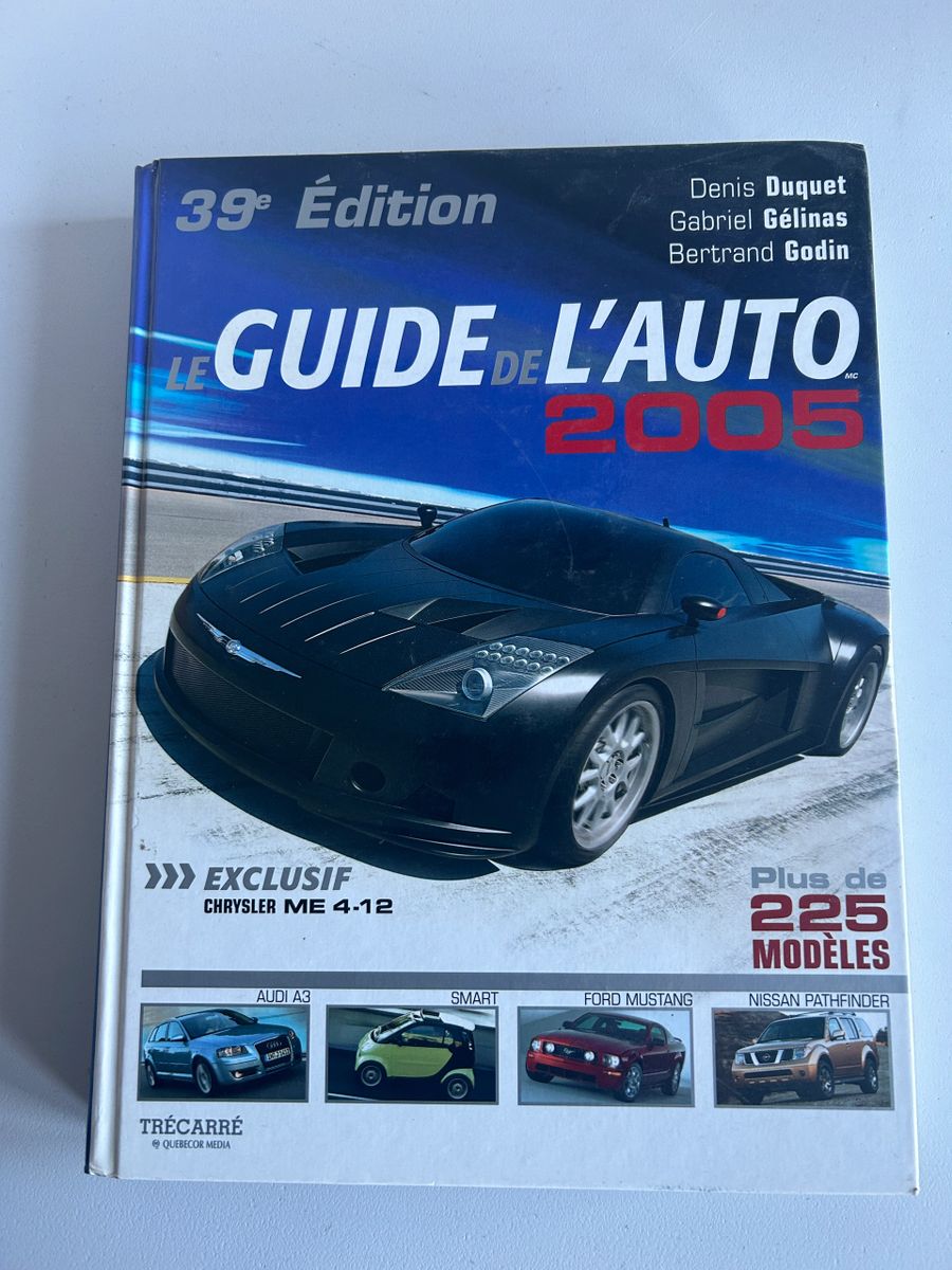 Livre Le Guide de L'Auto 2005