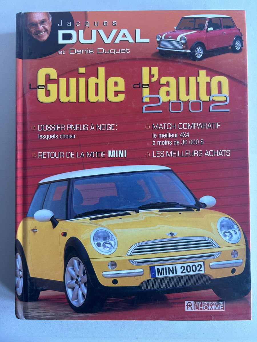 Livre Le Guide de L'Auto 2002
