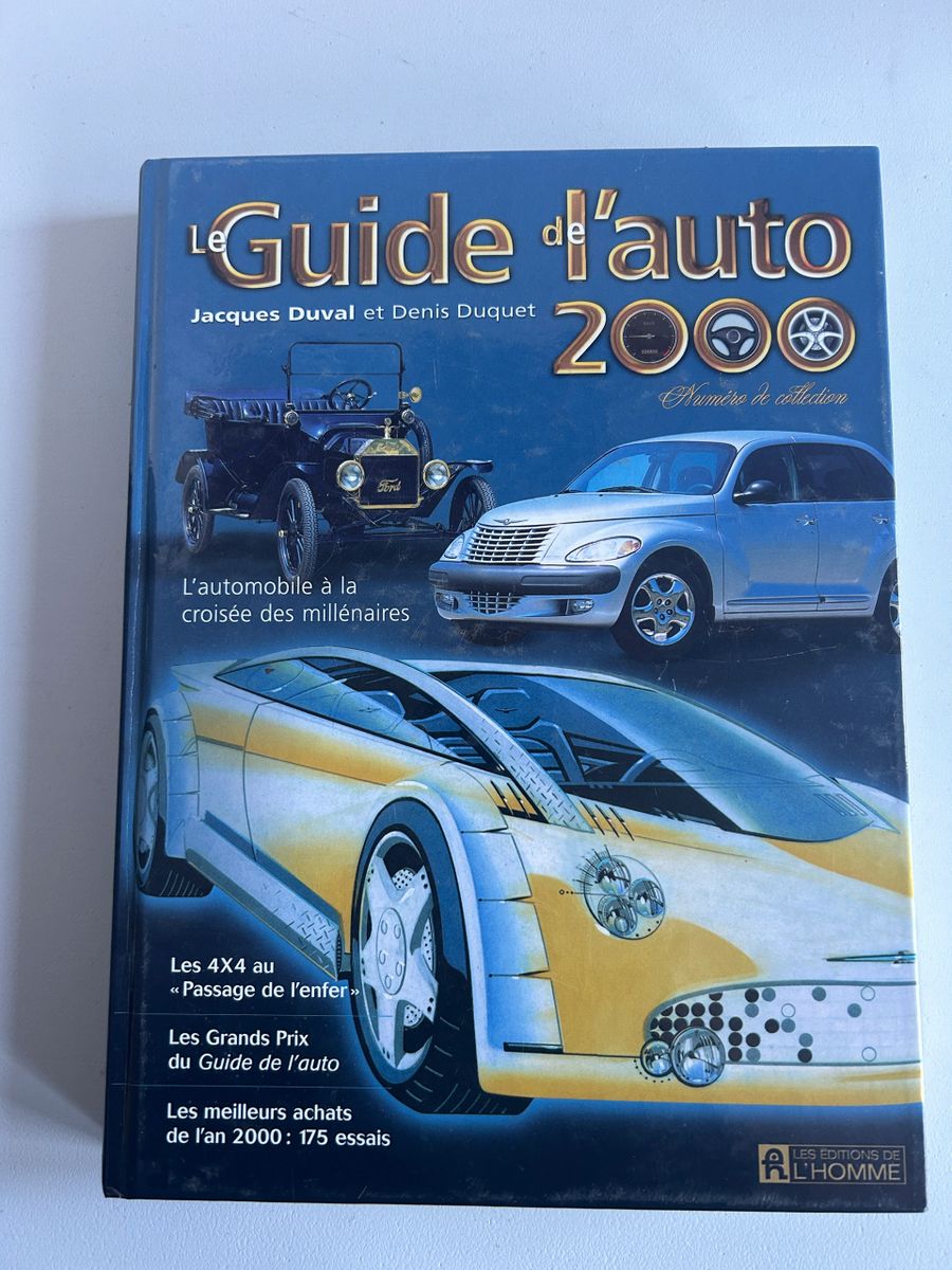Livre Le Guide de L'Auto 2000