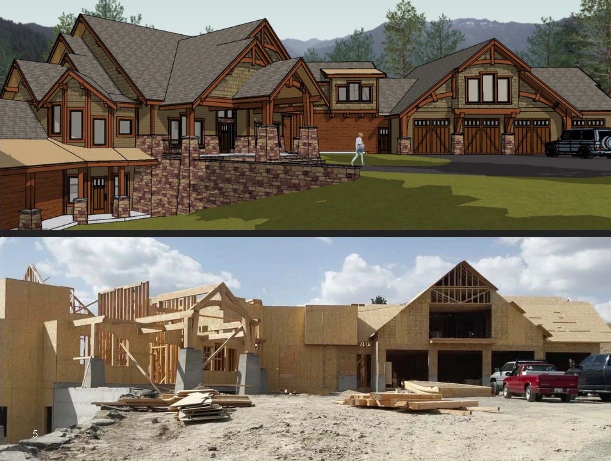 Epic 10K Sq. Foot Timber Home Starts Taking Shape + Install Video