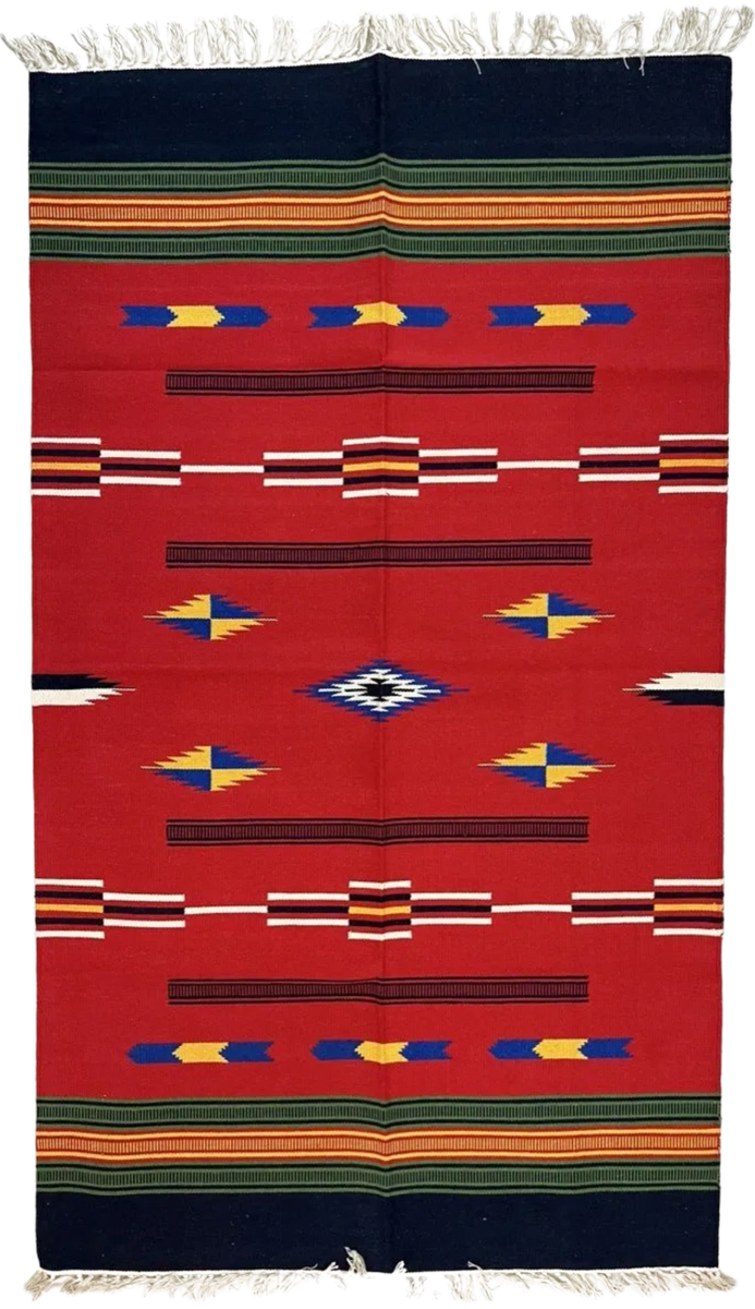 Warangal Dhurrie 3.5ftx6ft D02