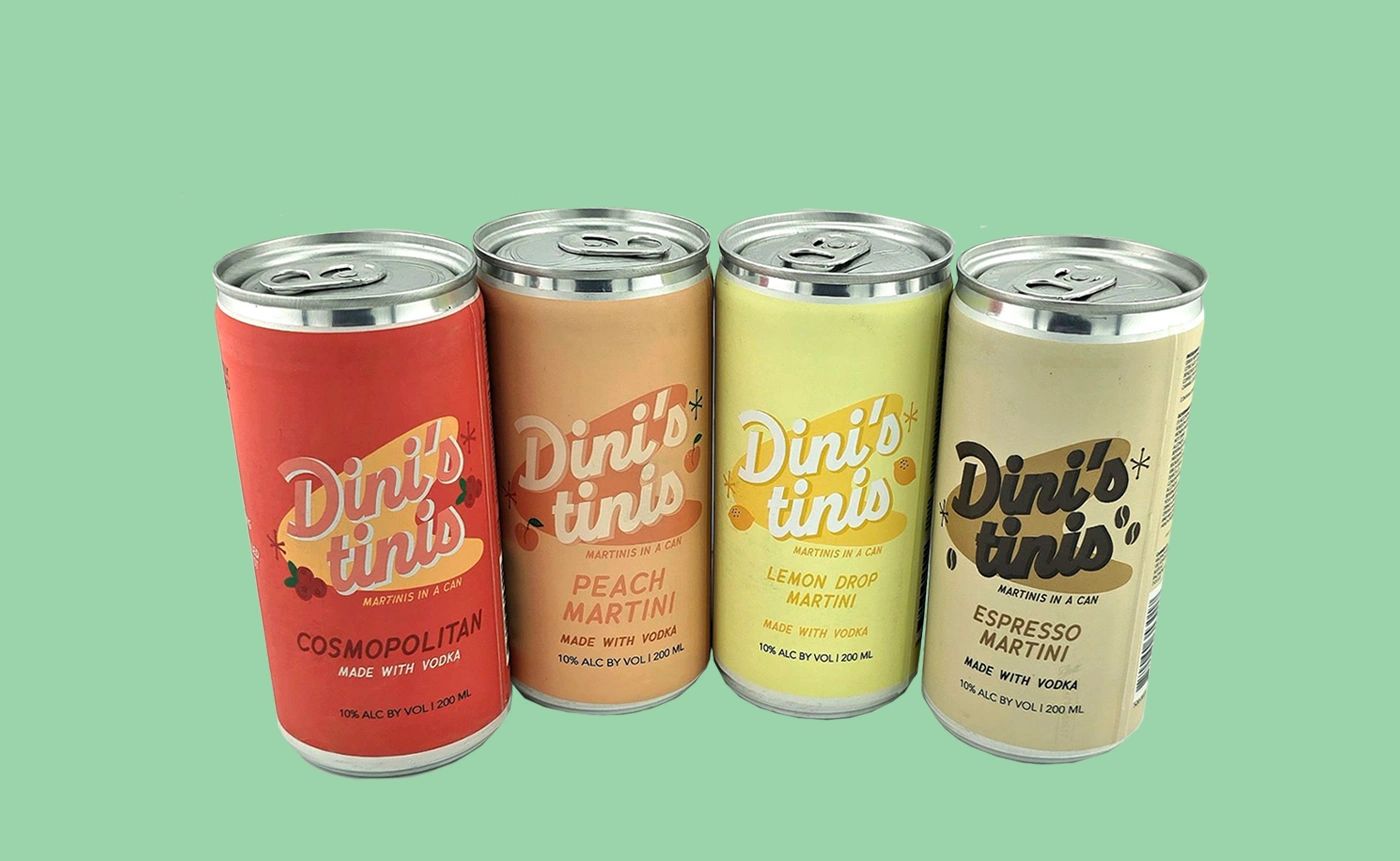 Cosmopolitan Martini in a Can