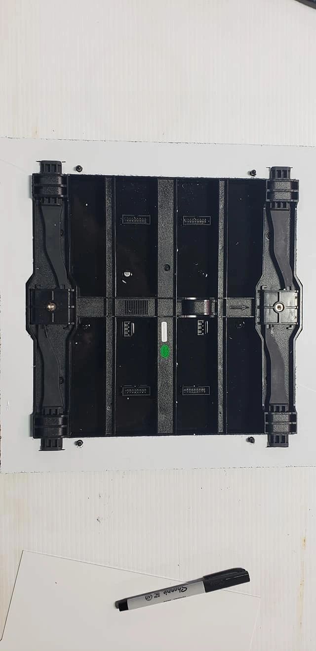 Testing a 3mm ACM Panel for 10mm SMD LED Modules
